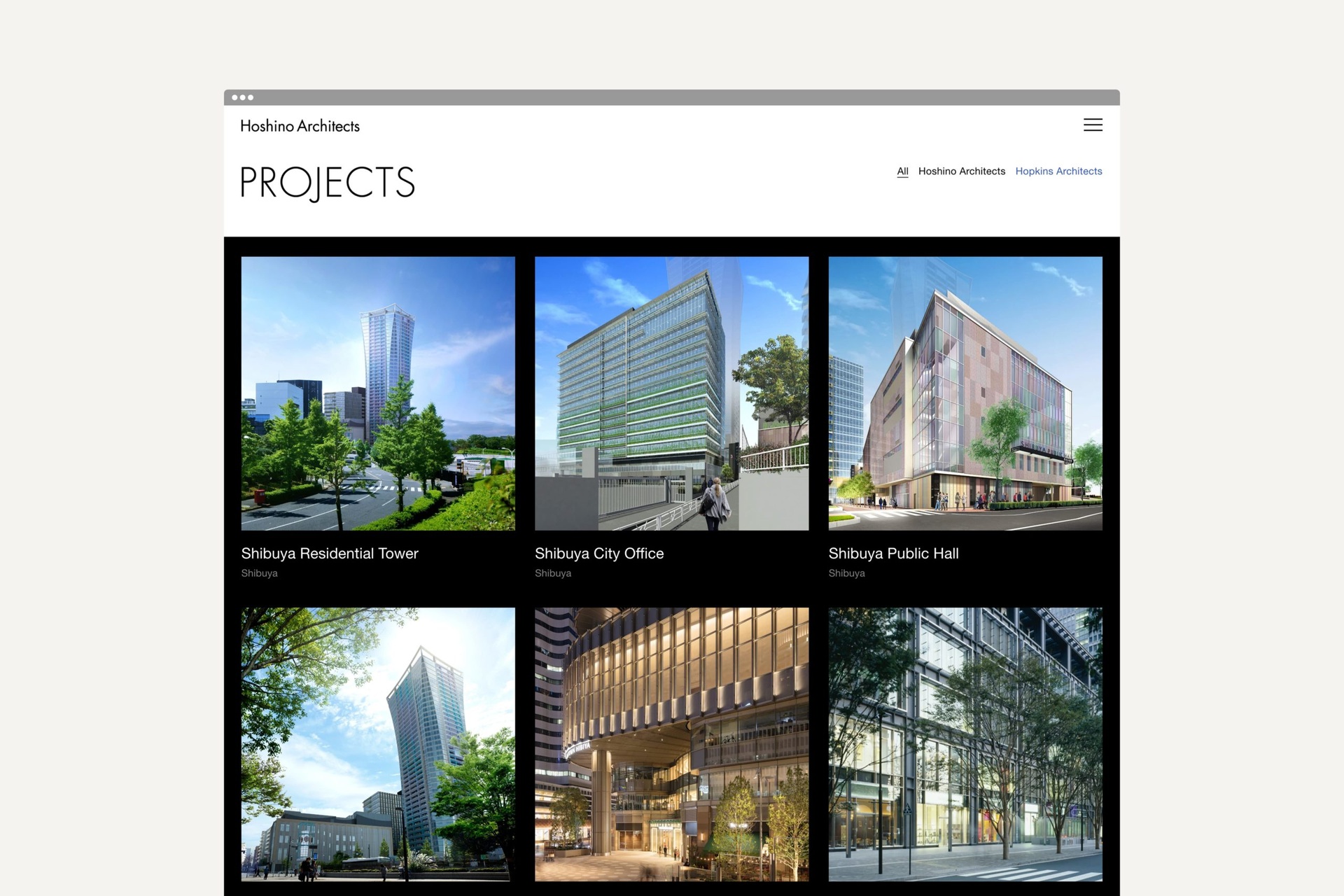 Hoshino Architects | PROJECT | Andform